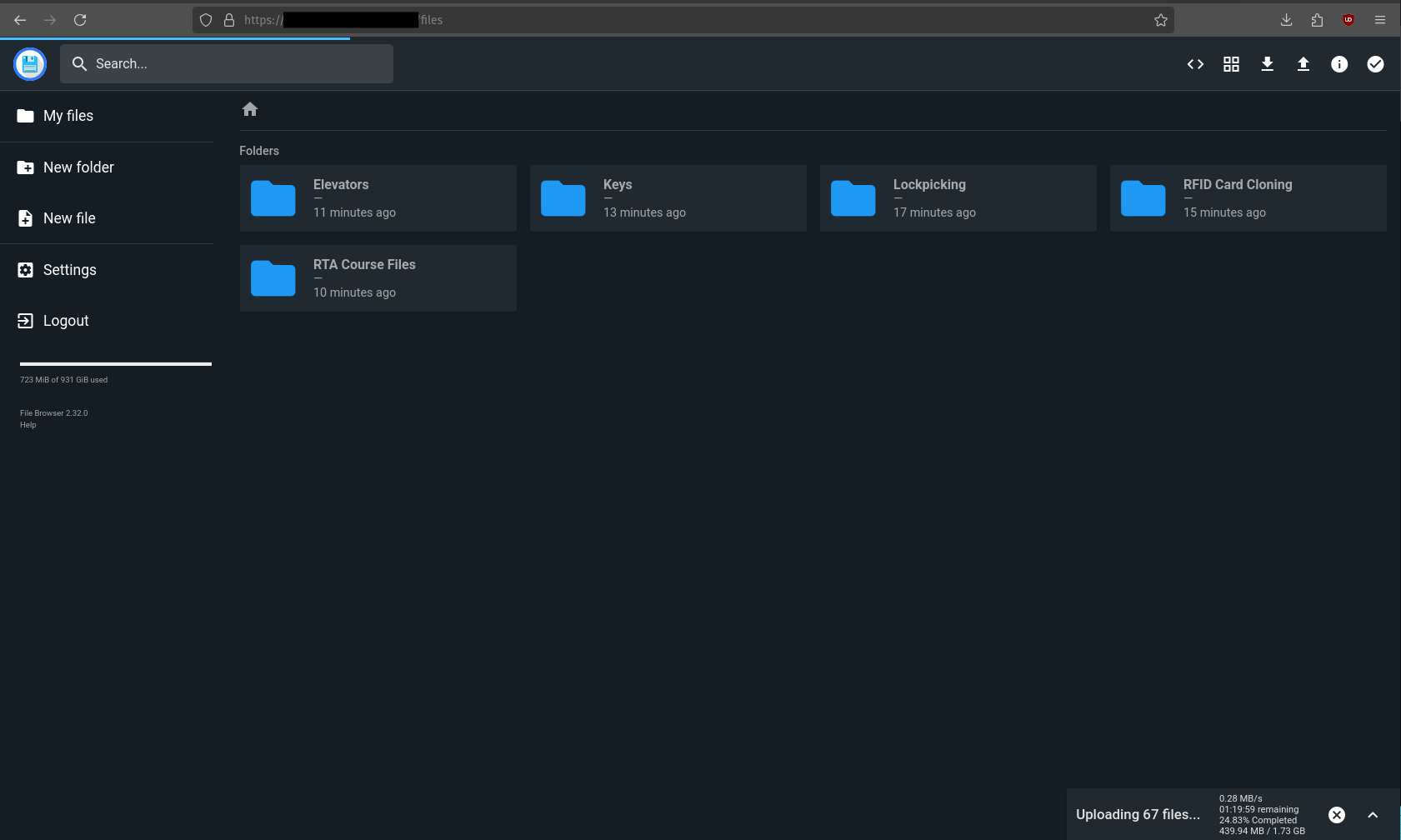 FileBrowser Home Server – GrapheneGoat